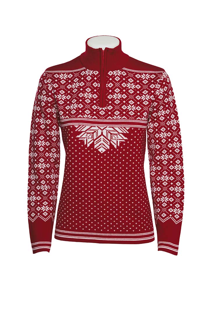 Norlender - kristin nordic merino sweater – Unique Design Norway